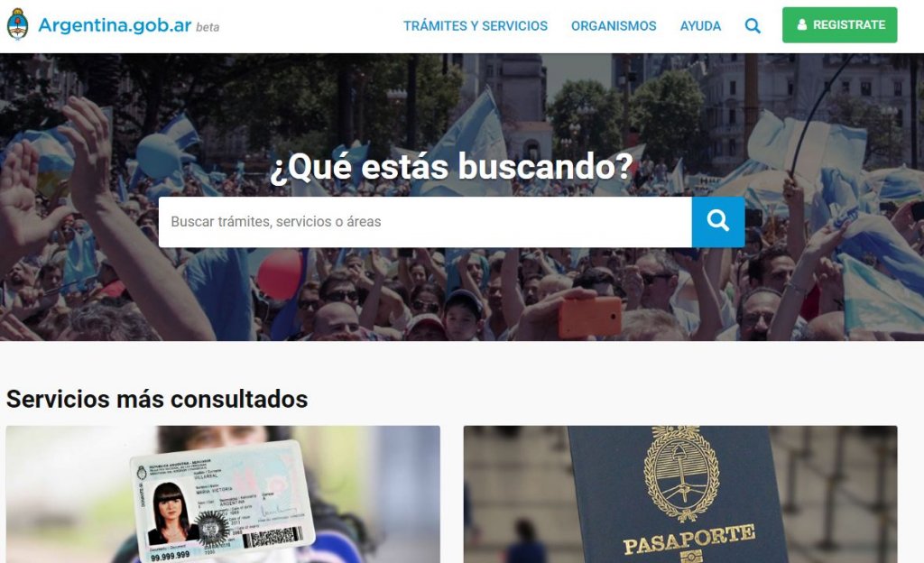 El Gobierno lanzó un nuevo portal de internet para agilizar trámites ...