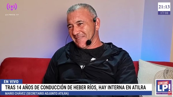 Mario Chávez, sobre Heber Ríos y la interna en ATILRA: "No escuchó a quienes le fueron leales ...